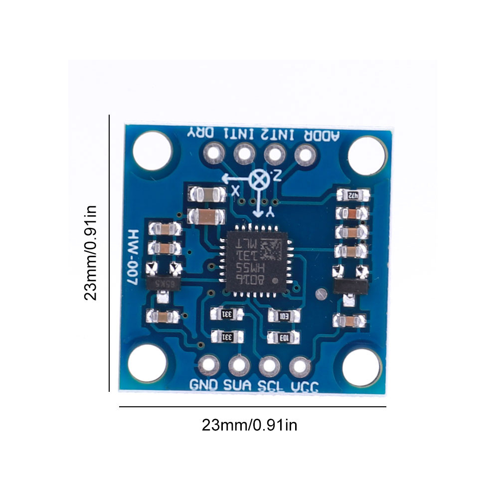 GY-51 LSM303 LSM303D LSM303DLH 3 Axis E-Compass Accelerometer IIC for Arduino QD [Midclass.ph ...