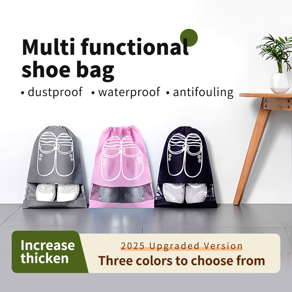 Waterproof Shoes Bag for Stylish and Practical Shoe Packaging | Shopee ...