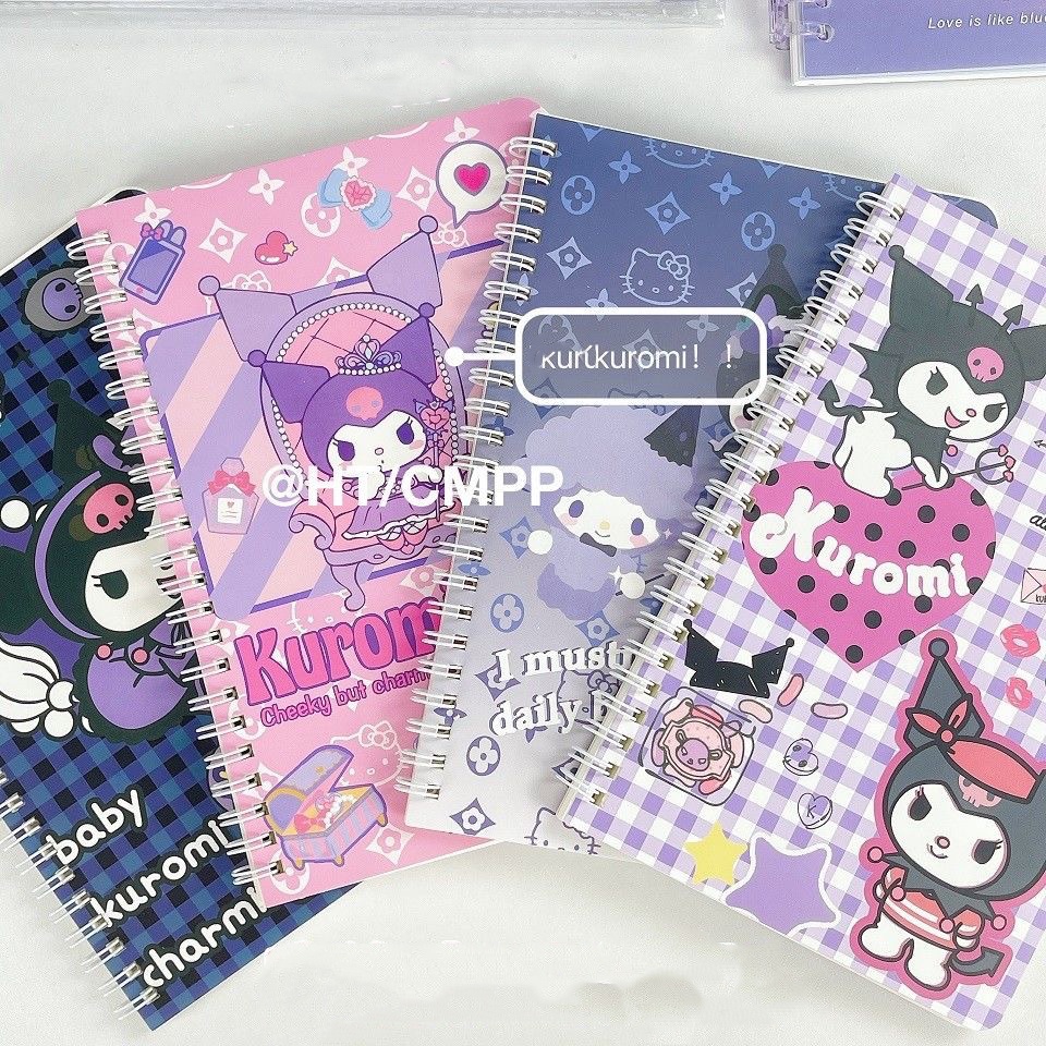 1Pcs Cute Sanrio Hello Kitty Kuromi Cinnamoroll Sanrioed Anime Diary A5 ...