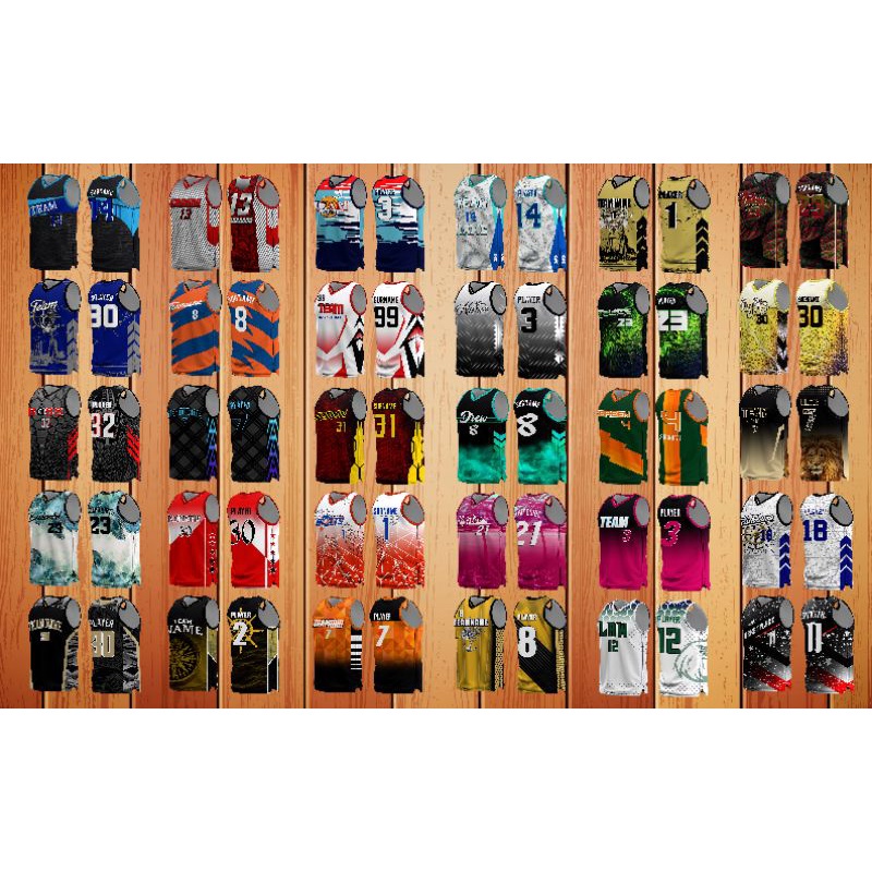 TEAM Basketball Jersey FULL Sublimation Customized TEAM NAME SURNAME ...