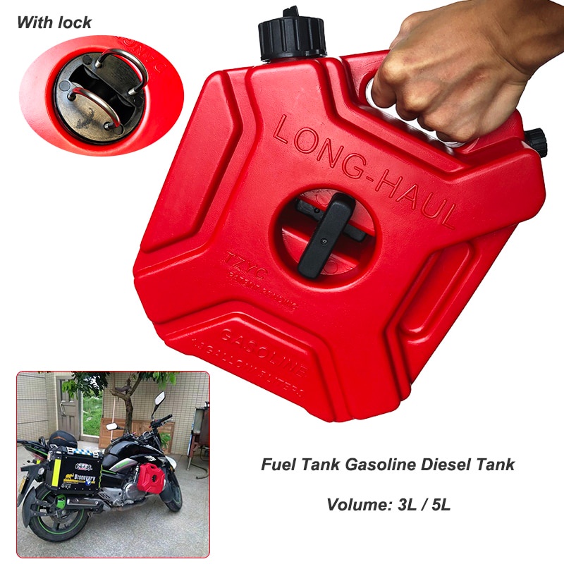 ForYamaha BMW 3L / 5L Fuel Tanks Plastic Petrol Cans Car Jerry Can ...