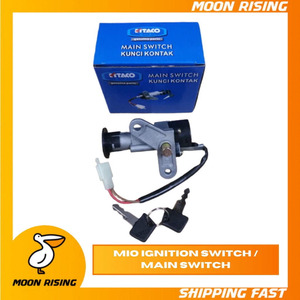 MIO IGNITION SWITCH MAIN SWITCH MOTORCYCLE [MOON RISING] | Shopee ...