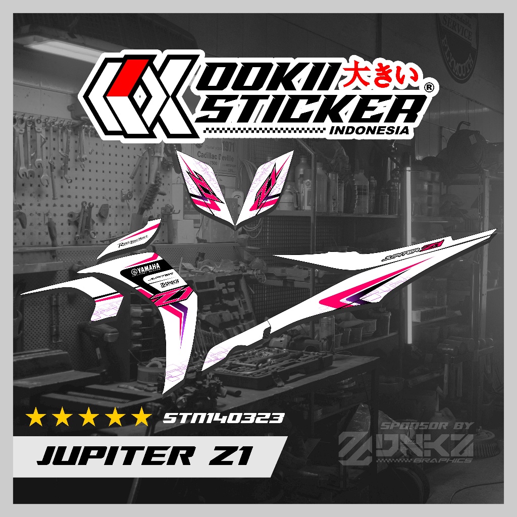 Jupiter Z1 Legend 115Z Sticker Jupiter RC Decal Striping Jupiter Z1 ...