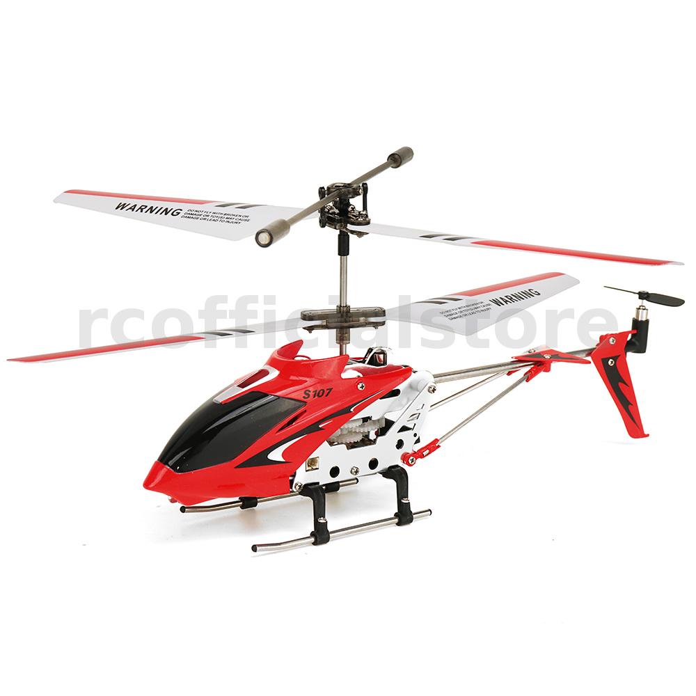 SYMA S107G 3CH Anti-collision Anti-fall Infrared Mini Remote Control Helicopter With Gyro Toys ...