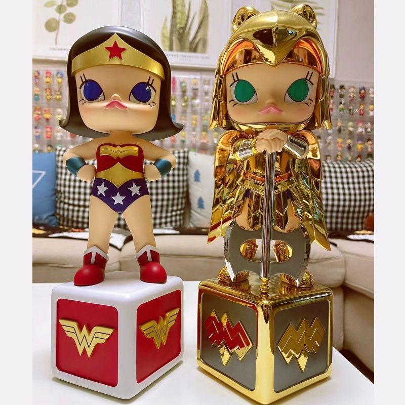 【Genuine】 Molly Harley Quinn Disguise & Golden Armor Wonder Woman Big ...