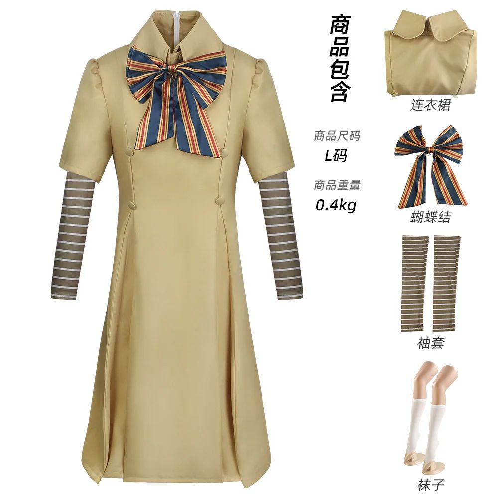 M3gan Cosplay Costume Megan Ai Doll Robots Wednesday Dance Addams