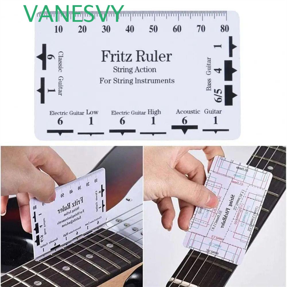 AENEH String Pitch Ruler, Guitar Strings Luthier Tools Guitar Ruler ...