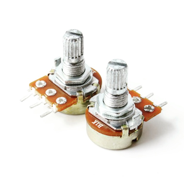 VR Linear Pot Adjustable Rotary Potentiometer Variable Resistor 3-Pin ...