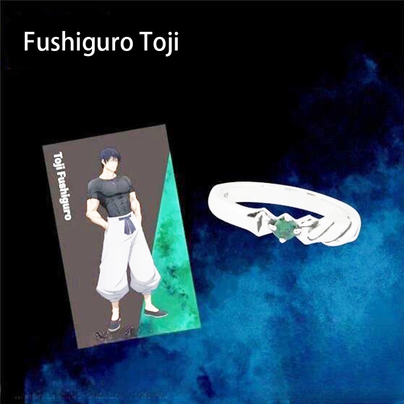 Anime Jujutsu Kaisen Rings Satoru Gojo Geto Suguru Fushiguro Toji Metal ...