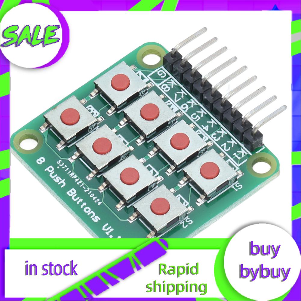 Buybybuy Button Key Keypad Board 2x4 Matrix 8 Push Micro Switch For Microcomputer Shopee 