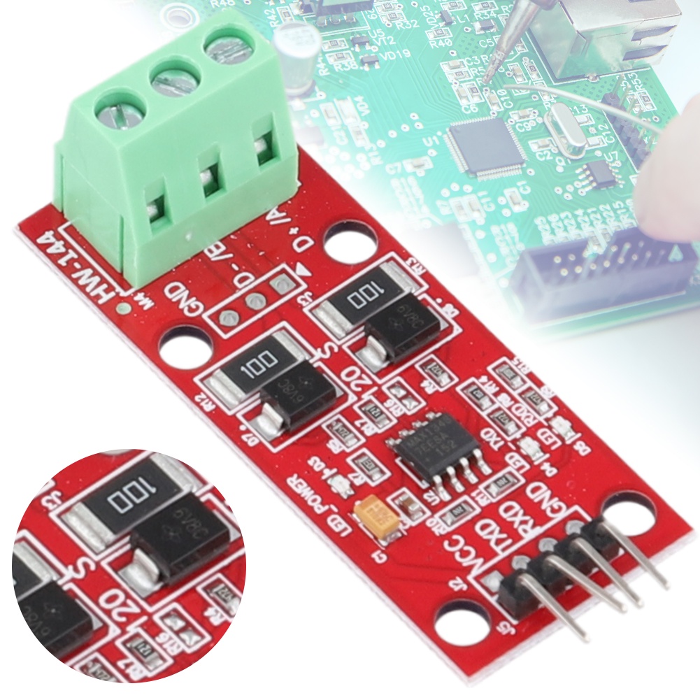 MAX3485 Module TTL To RS485 Module 485 Converter MAX3485 TTL To RS-485 Converter | Shopee ...