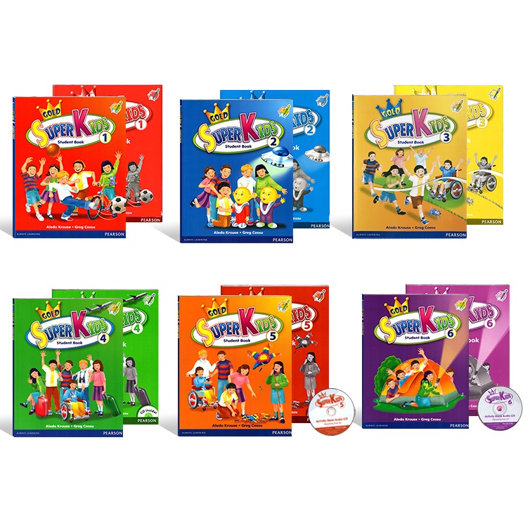 Super Kids English Textbook Original Imported Super Kids 1 2 3 4 5 6 ...