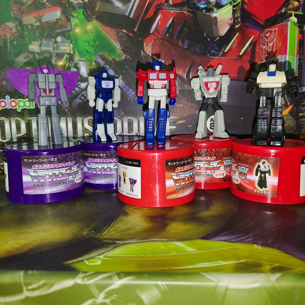 Tomy Duomei Mini Transformer Cartoon Same Model Hand-Made Optimus Prime ...