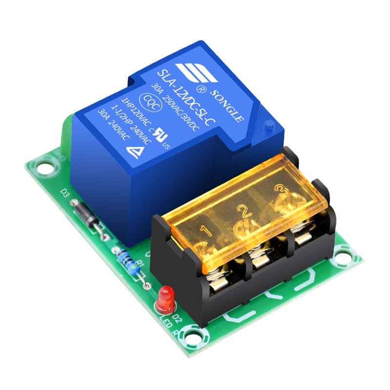 XH-M175 Relay Module 30A High Current Relay DC 5V 12V 24V Power Supply ...