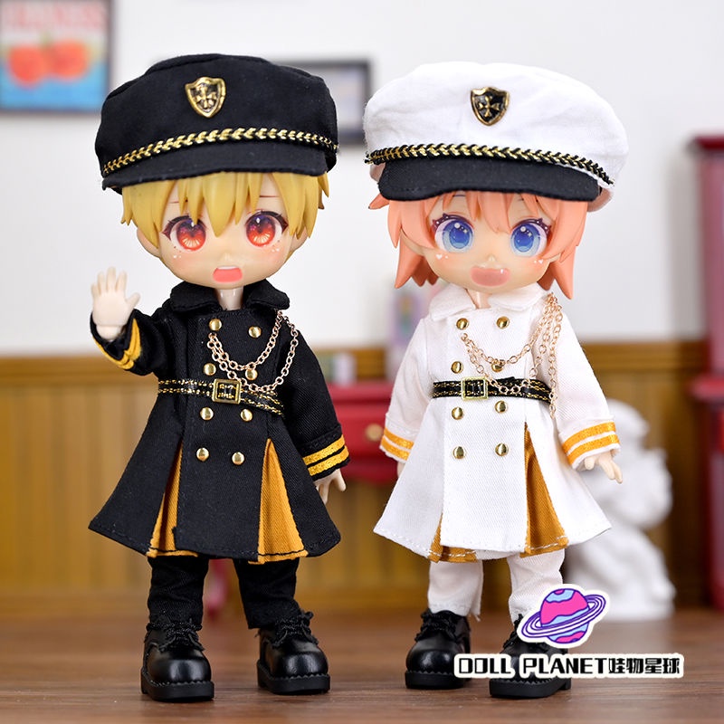 Ob11 Baby Clothes Uniform Coat Suit Cool Handsome Doll Clothes gsc p9 ...