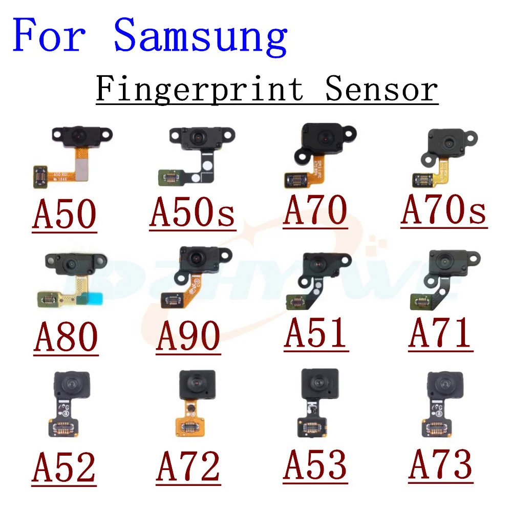 For Samsung Galaxy A50 A51 A52 a50s A53 A70 A71 A72 A73 A80 Fingerprint ...