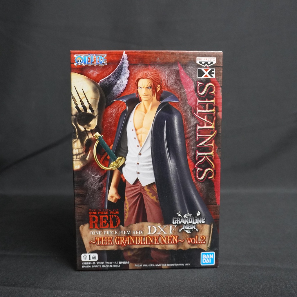 Authentic DXF The Grandline Men Vol.2 One Piece Film Red Shanks (MISB) | Shopee Philippines
