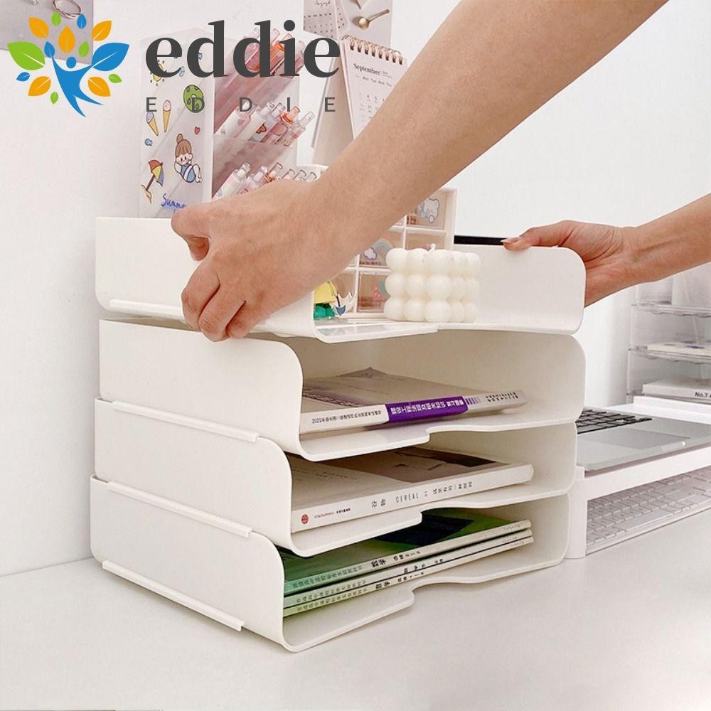 26EDIE 1 Pcs A4 File Storage Tray, Desktop Organizer File Organizer ...