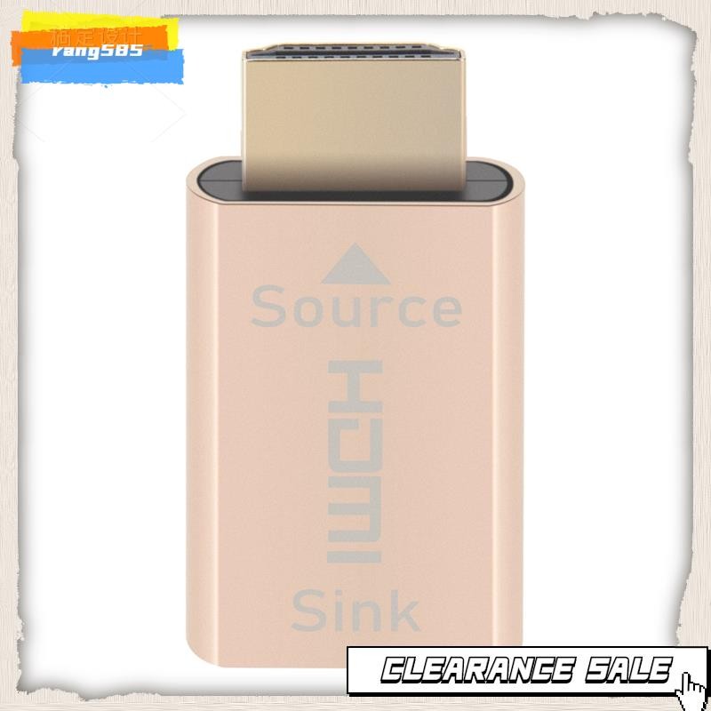 Lock Screen Signal Holder KVM HDMI2.0 Virtual Adapter EDID DDC Dummy ...
