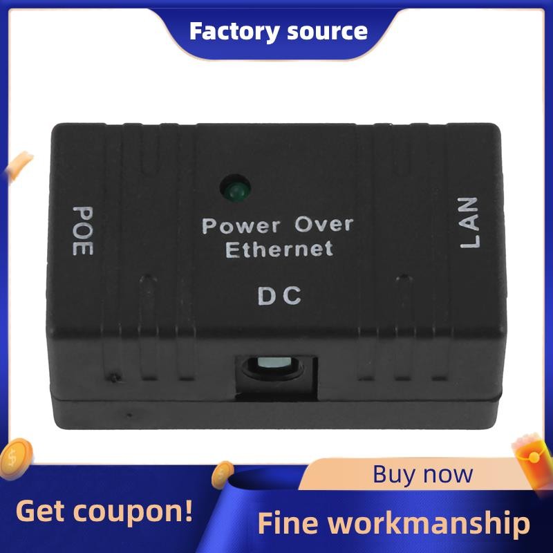 Poe Splitter Injector Passive Dc Power Over Ethernet Rj45 10/100Mbp ...