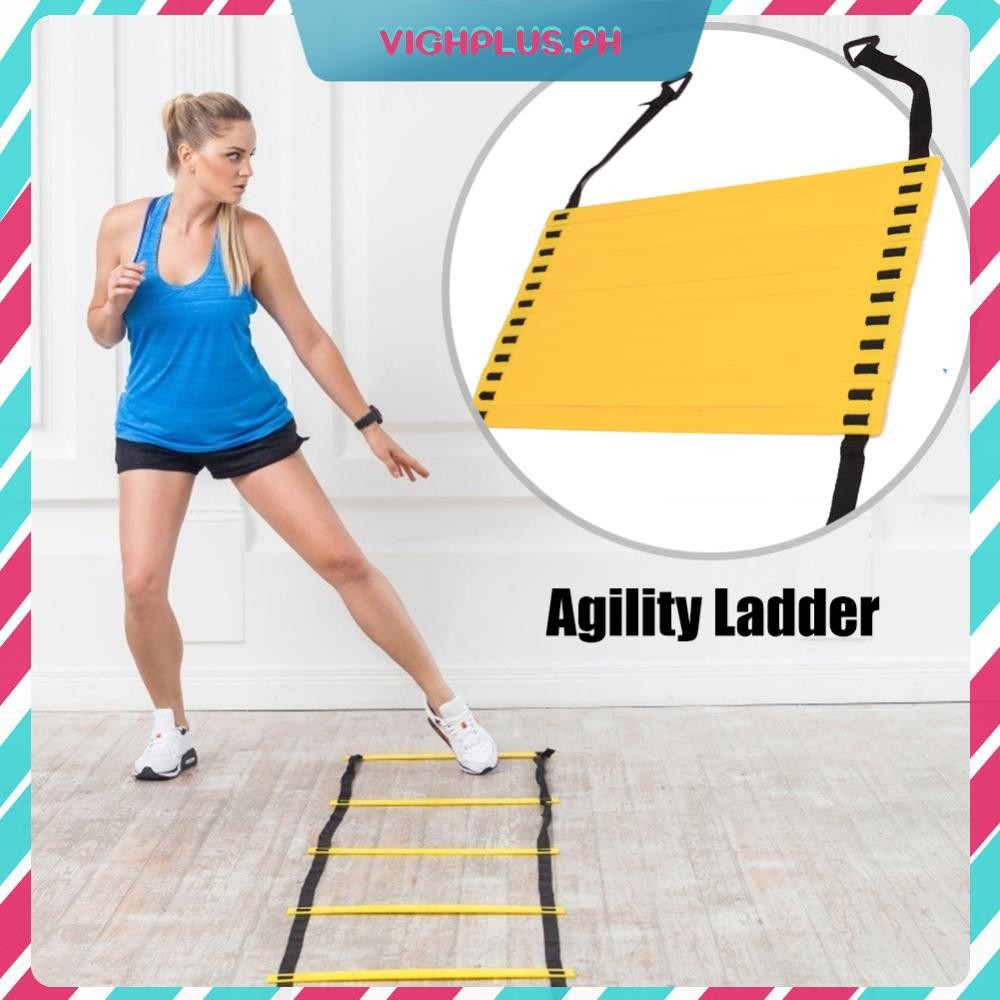 [vighplus.ph] Adjustable Football Footwork Rungs Agility Ladder ...