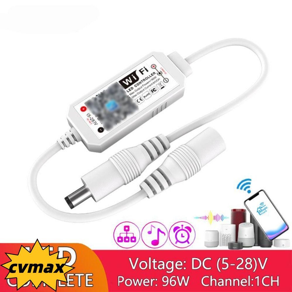 CYMX LED Dimmer, Single color Voice Control LED lights Strip Controller ...