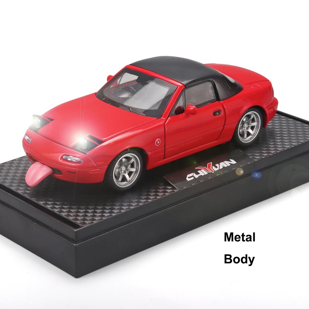 1/32 Scale Diecast Mazda Miata MX-5 JDM Convertible Coupe Car Models ...