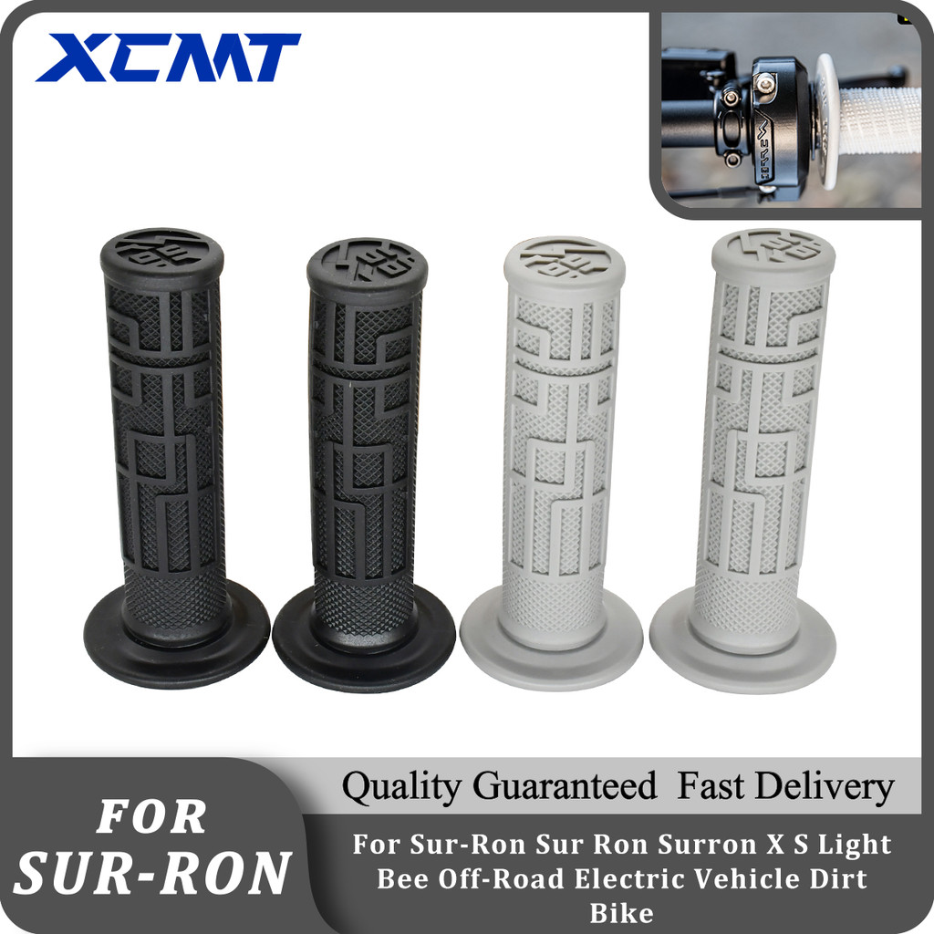 Motorcycle Original Rubber Handlebar Hand Grip Brake Handle For Sur-Ron ...