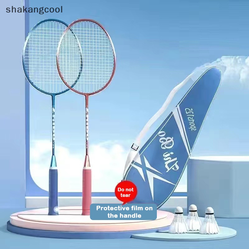 SCPH Badminton Racket Set Single And Double Racket Ultra-Light And ...