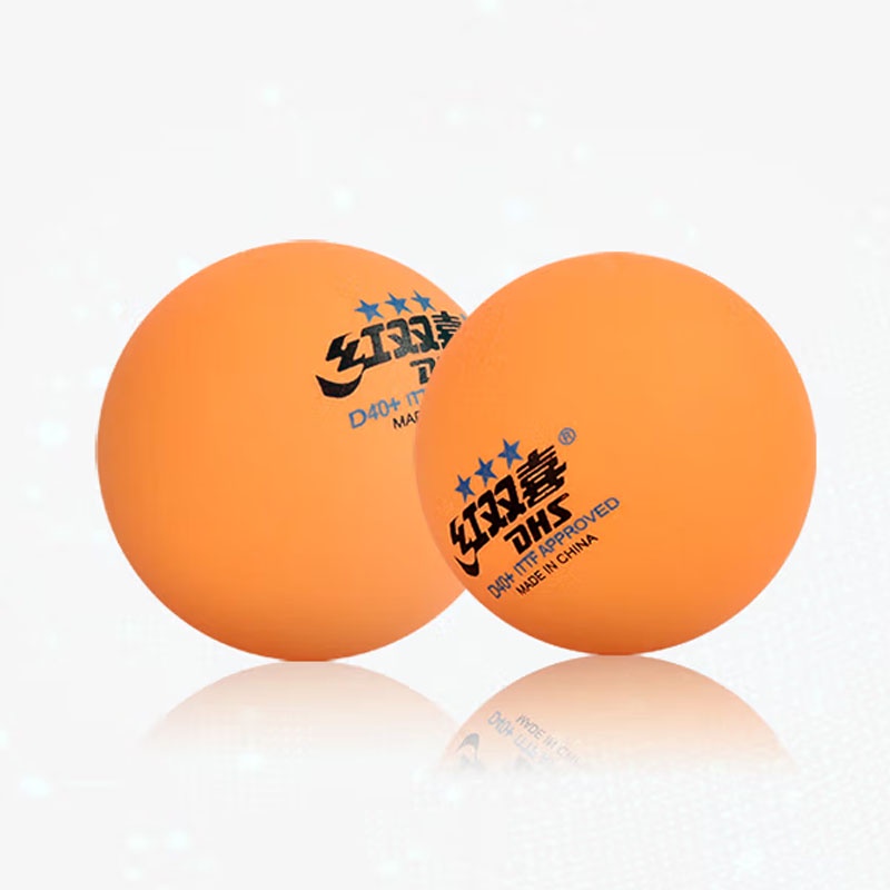 DHS Table Tennis Balls 3 Star D40+ ABS New Material 10 Pcs/PACK Original Ping Pong Balls with ...