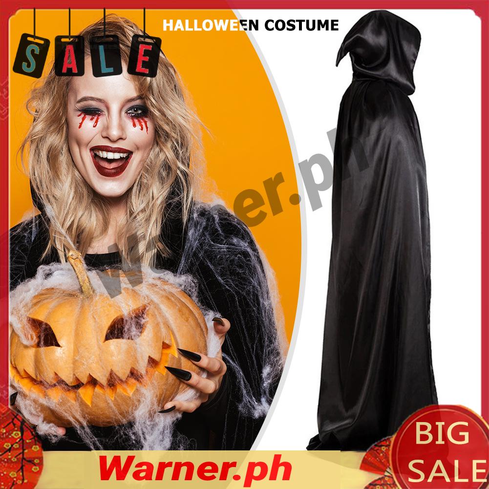 Halloween Capes Robe with Hooded Long Cosplay Vampire Devil Demon ...