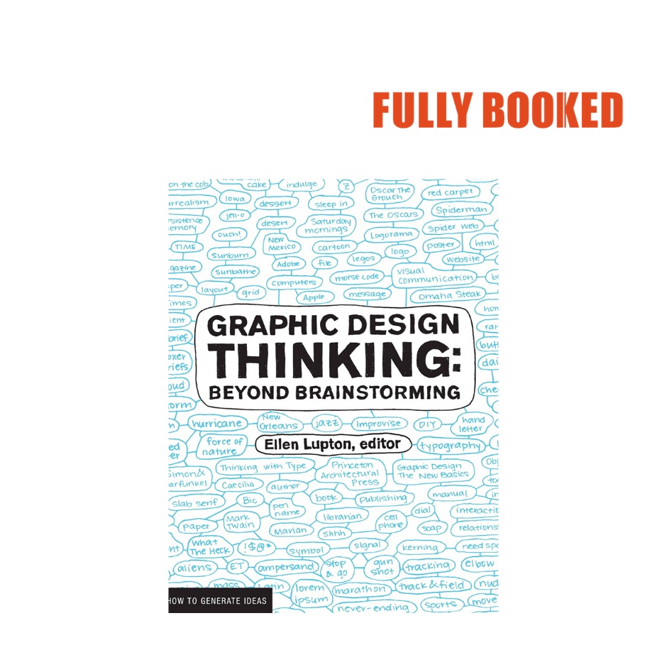 Graphic Design Thinking: Beyond Brainstorming (Paperback) by Ellen ...