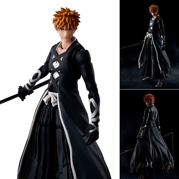 S.H.FIGUARTS SHF SHFiguarts Ichigo Kurosaki - Bankai Tensozangetsu Ver ...