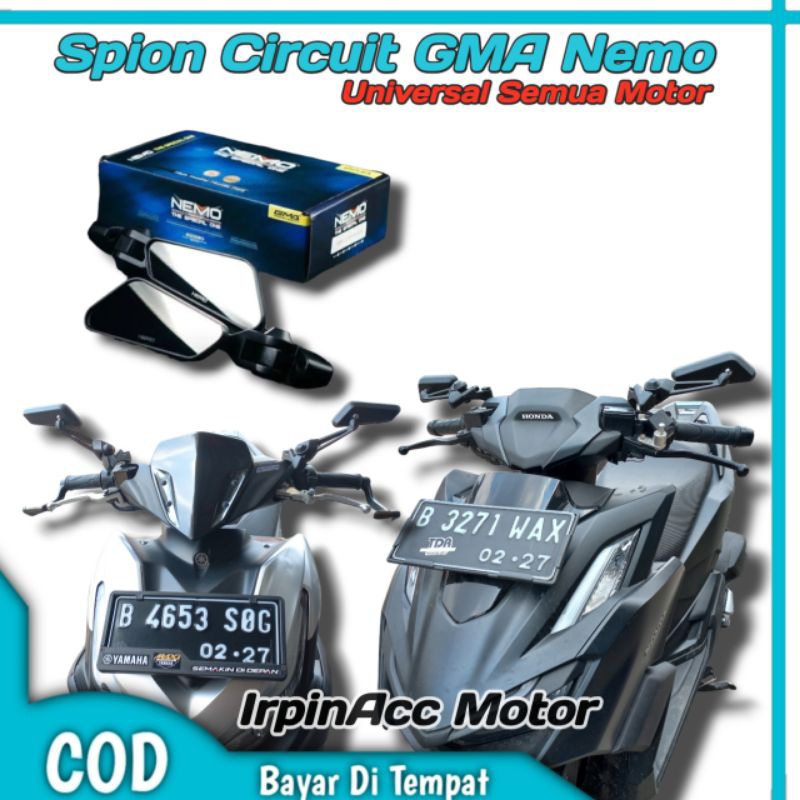 Nemo Circuit Mirror Vario 160 BEAT Vario 125 150 ADV Nmax Xmax ...