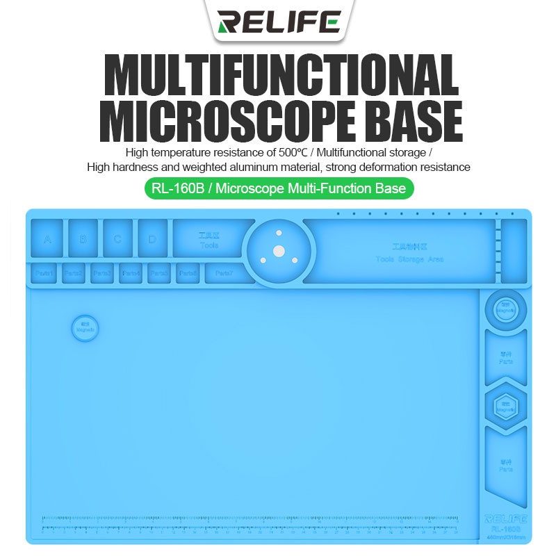 Relife RL-160B Microscope Multi-Function Base Pad Suitable For Various ...