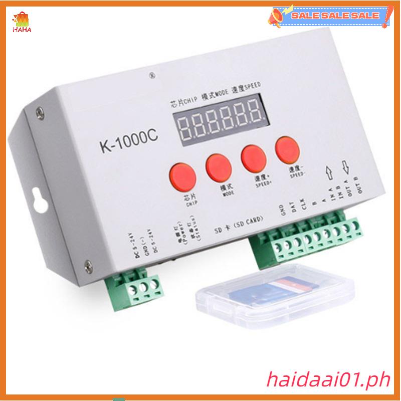 haidaai01.ph*K-1000C Controller K1000C WS2812B WS2811 APA102 T1000S ...