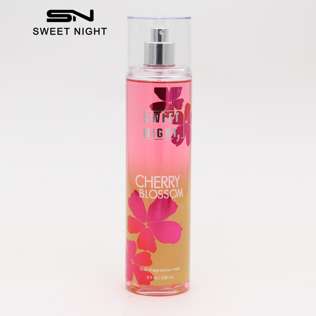 Sweet Night Signature Collection CHERRY BLOSSOM Fragrance Mist 236ML ...