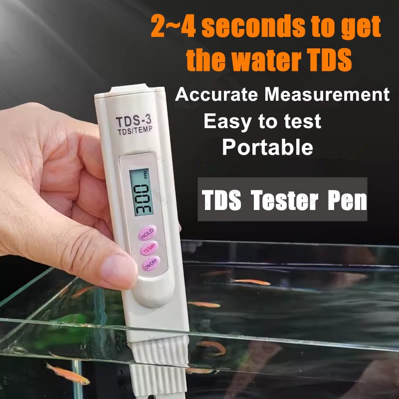Digital Aquarium Water TDS Tester Pen Fish Tank Water Purification ...