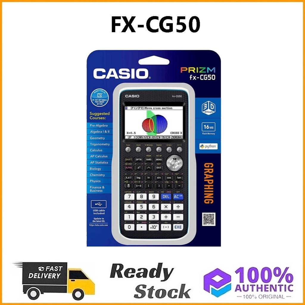 Casio Prizm FX-CG50 Color Graphing Calculator | Shopee Philippines