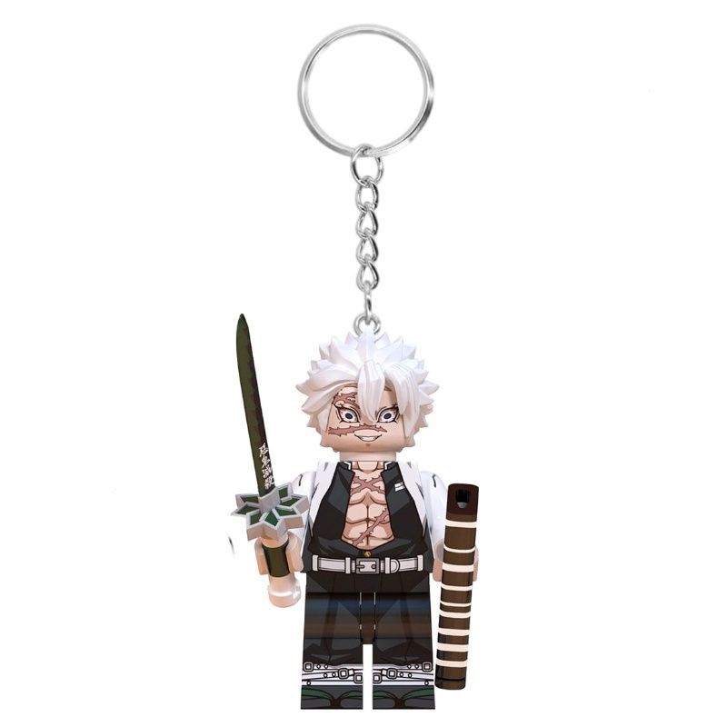 LEGO Keychain Minifigure Shinazugawa Sanemi Demon Slayer | Shopee ...