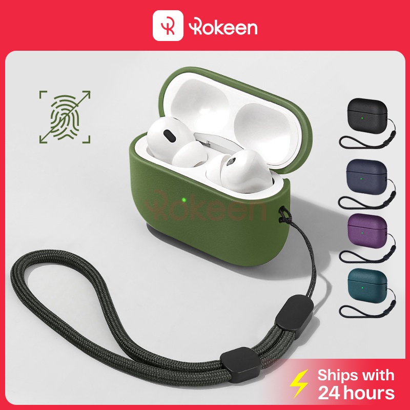 ROKEEN Earphone Cases Compatible with AirPods 4 Pro 2 3 , Anti ...