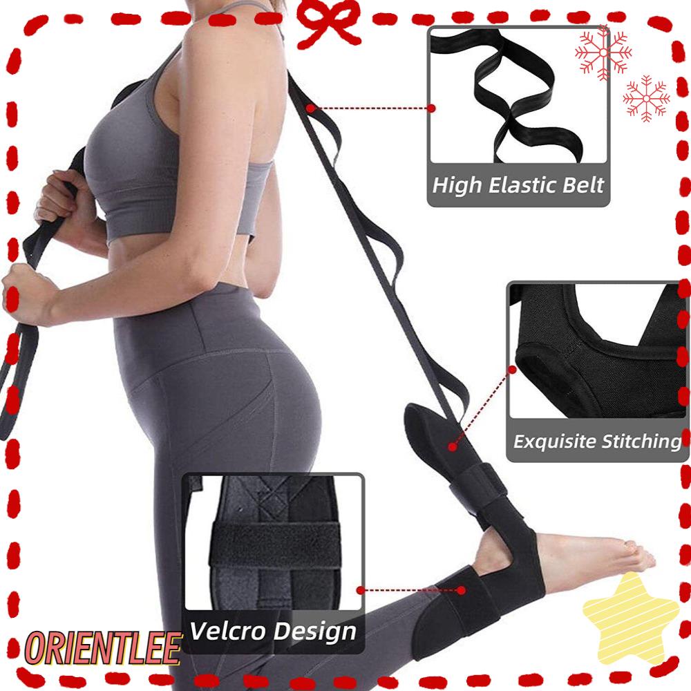 ORIENTLEE Yoga Stretching Band Leg Fascia Rehabilitation Equipment ...