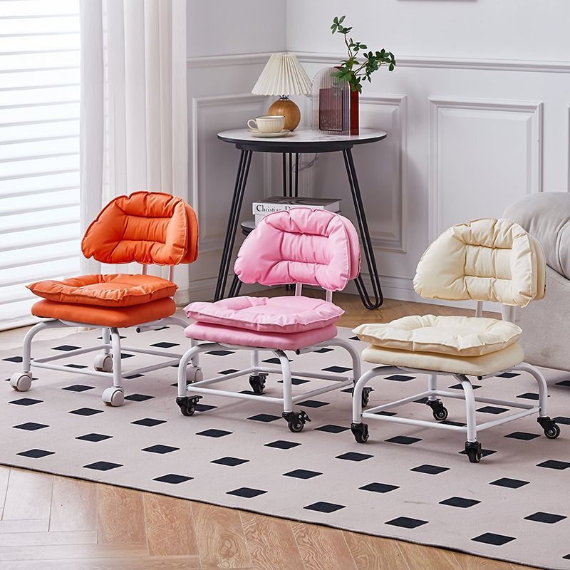 Rotatable Low Stool Shoe Stool Household Universal Wheel Stool Pulley ...