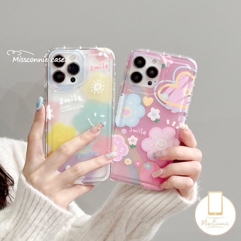Ang multi -color flower mobile phone case ay angkop para sa Samsung S23 ...