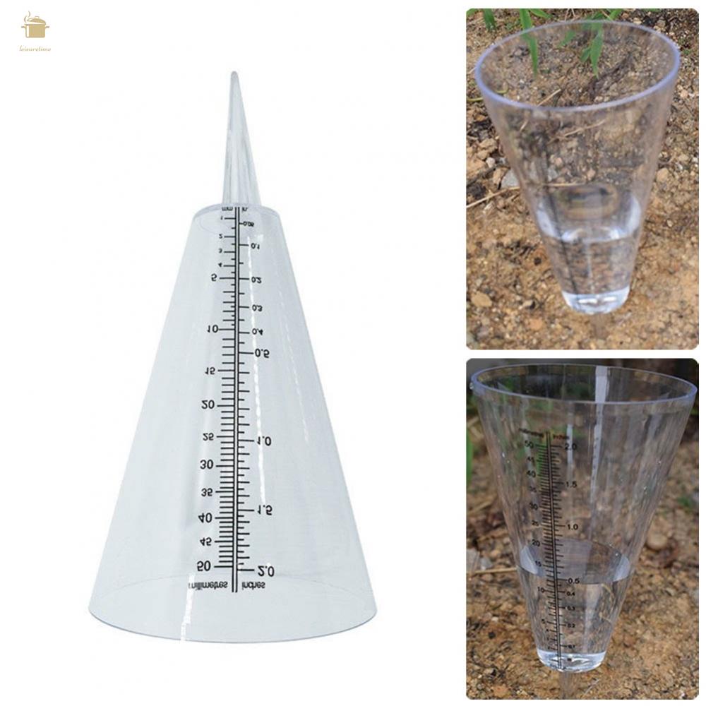 Rain Meter 50mm Max Measure Range Cone Rain Cup Garden Plug-in Rain Gauge 1 Pcs | Shopee Philippines