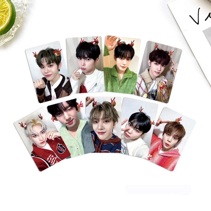 6-9pcs/set ZB1 Christmas MELTING POINT Photocards ZEROBASEONE Lomo ...