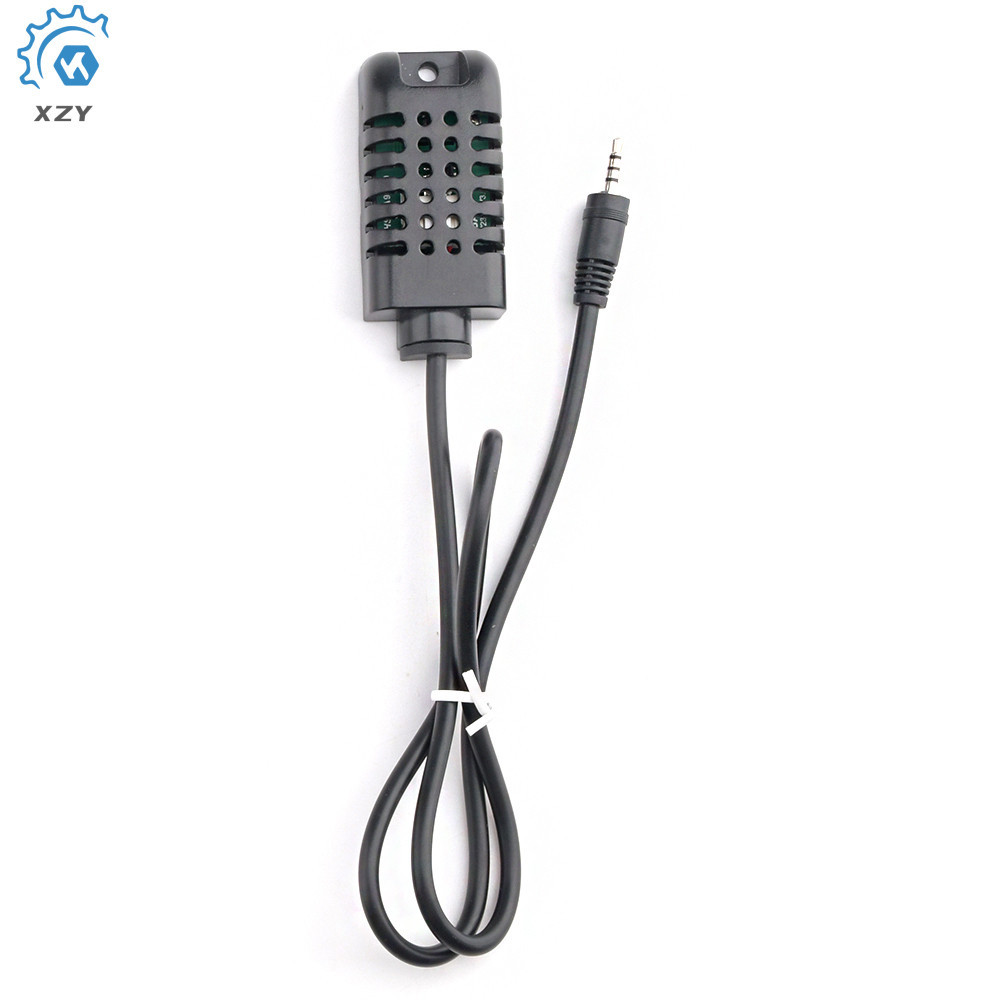 AM2301 Temperature and Humidity Sensor with 2.5 Headphone Plug Black ...