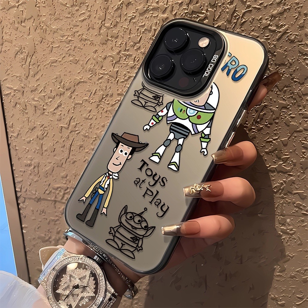 Ang buzz Lightyear cartoon phone case ay angkop para sa iPhone XR 15 ...