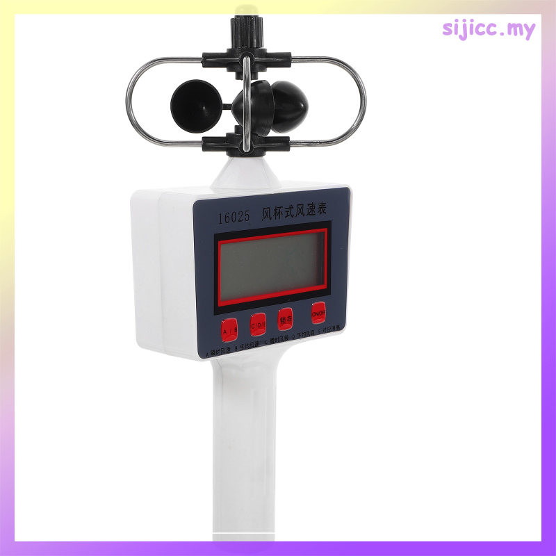Watt Outdoor Thermometer Waterproof Anemometer Portable Air ...