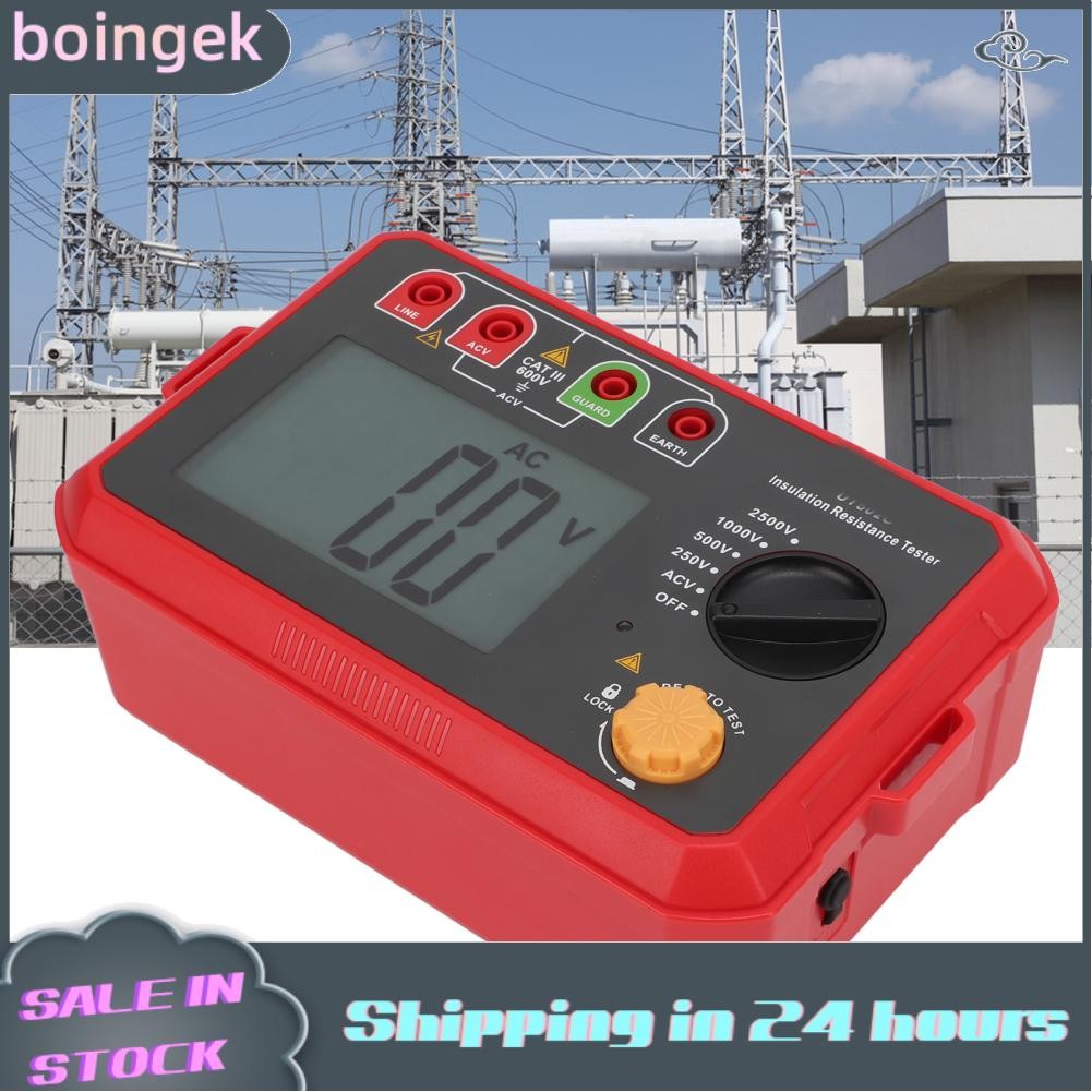 Boingek Insulation Resistance Meter Leakage Detector Digital Stable for ...